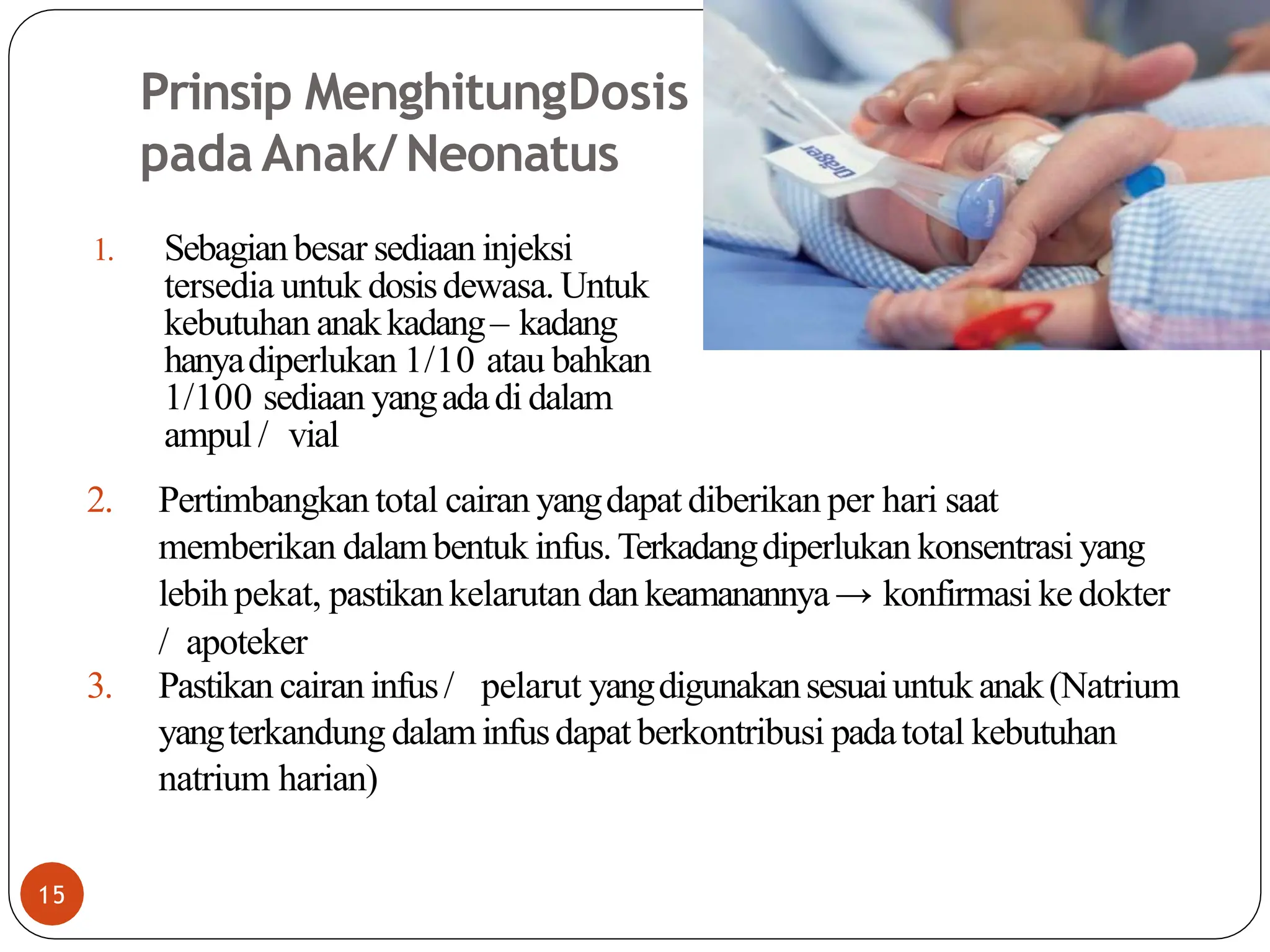 perhitungan FARMASI DAN PENCAMPURAN SEDIAAN INTRAVENA PADA CRITICALLY ...