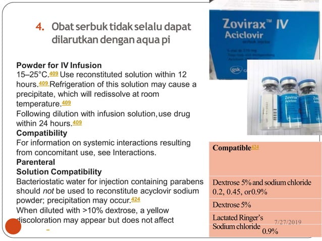perhitungan FARMASI DAN PENCAMPURAN SEDIAAN INTRAVENA PADA CRITICALLY ...