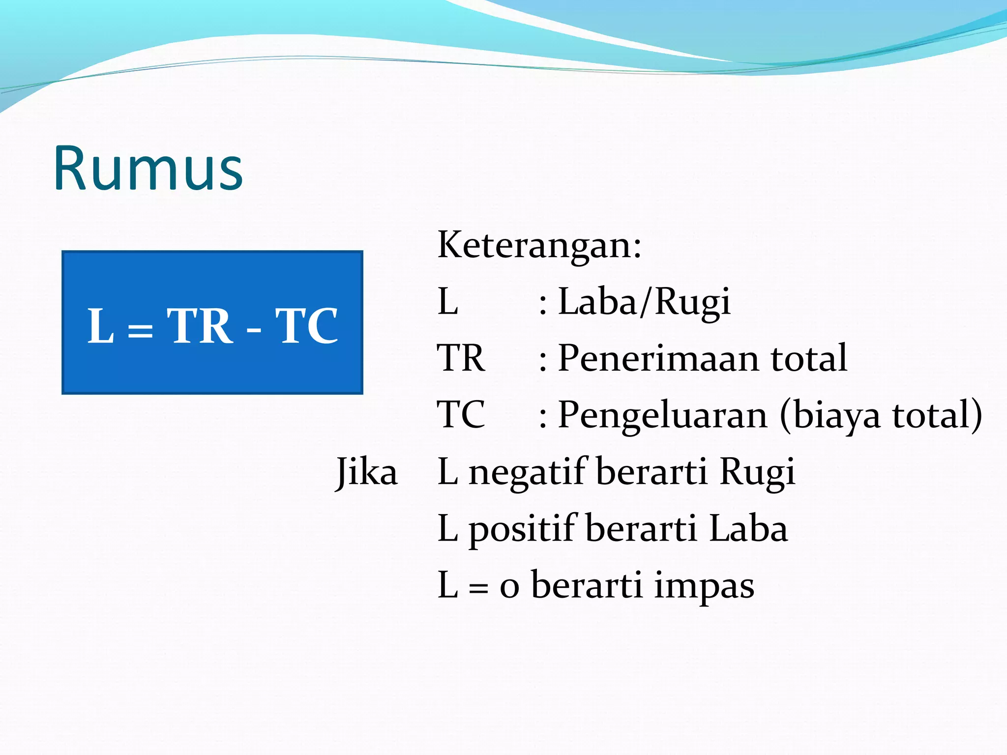 Perhitungan laba rugi | PPT