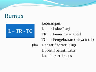 Perhitungan laba rugi | PPT
