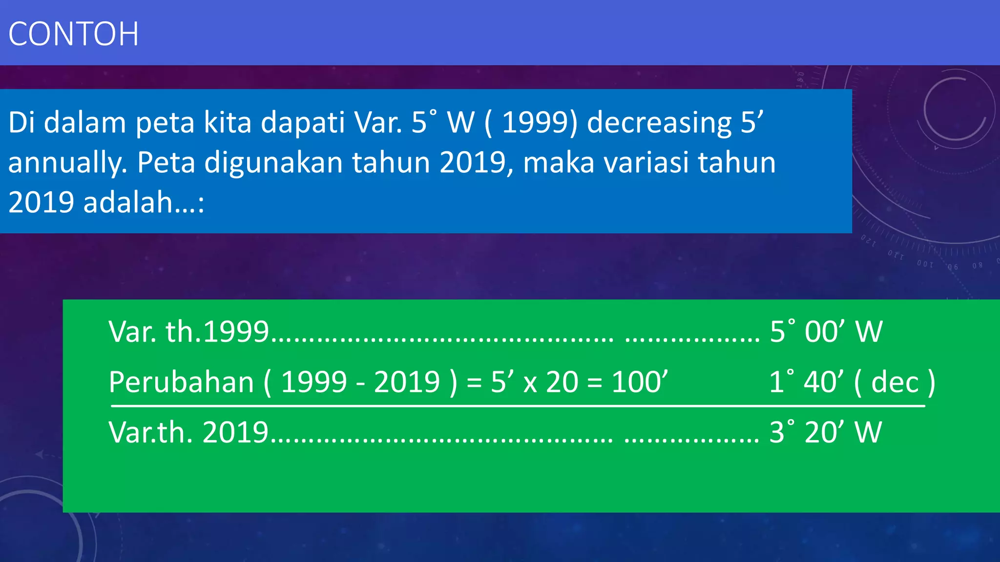 Perhitungan nilai variasi | PPTX