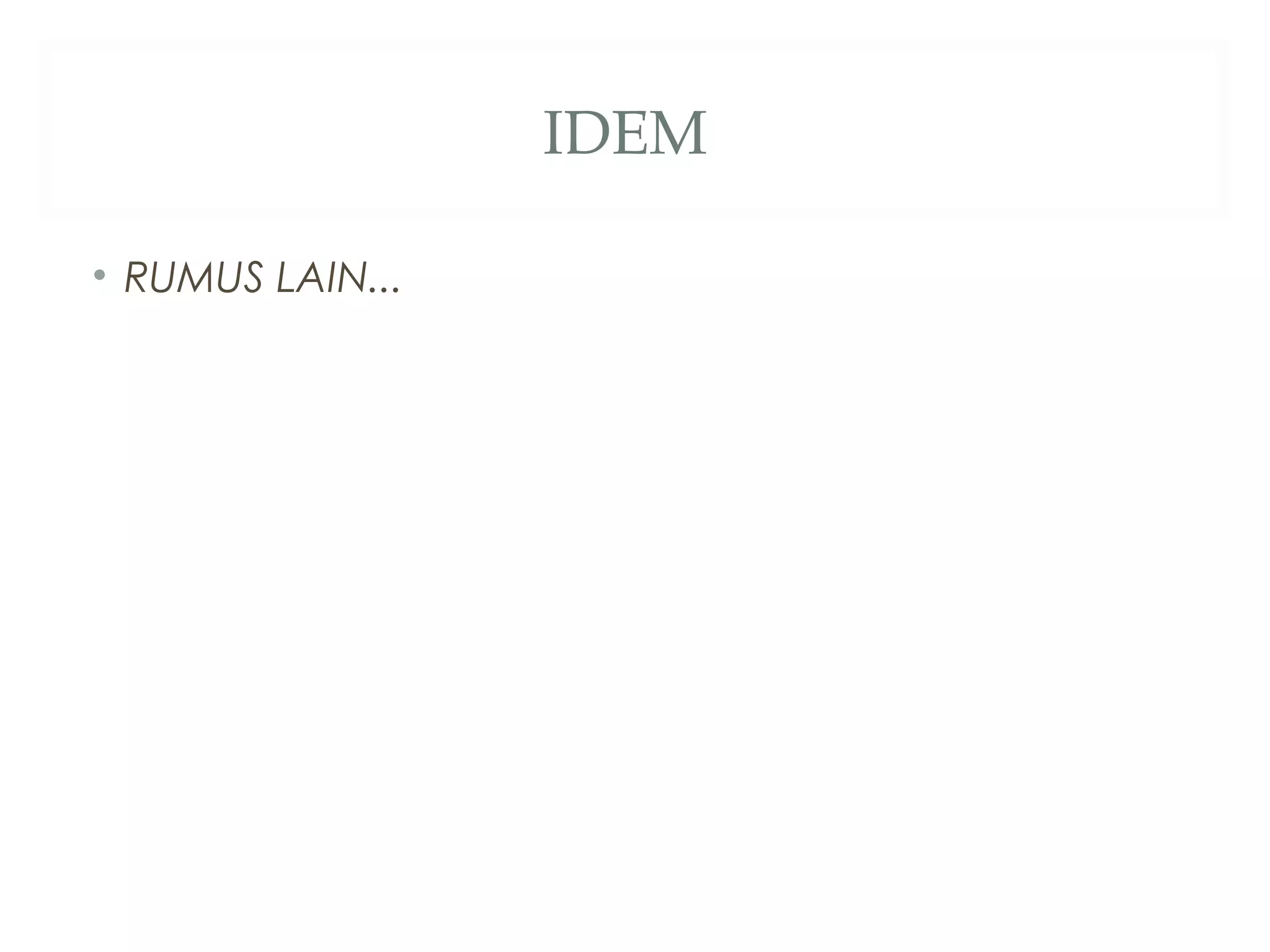 Perhitungan Obat pada Anak | PPT