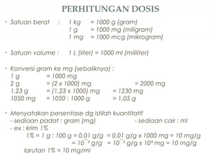 Perhitungan Obat pada Anak | PPT
