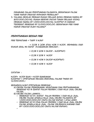 (Cepat) Perhitungan pajak | DOCX