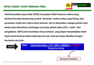 Perhitungan & penilaian hse statistik bagian 1 rev.00