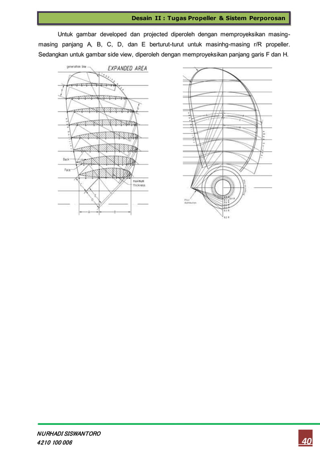 Perhitungan propulsi kapal | DOCX
