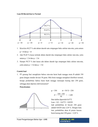 Perhitungan statistik | PDF