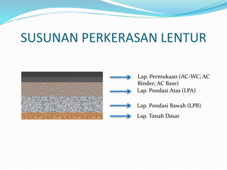 PERHITUNGAN TEBAL PERKERASAN LENTUR STTST copy.ppt