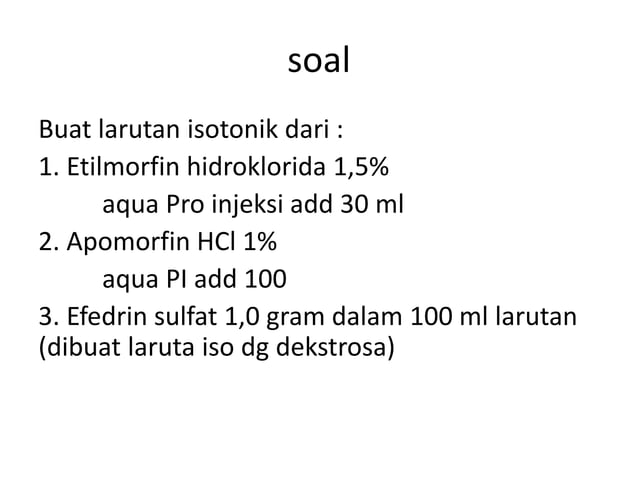 Perhitungan Tonisitas (Tonicity calculation) in sterile formulation.pptx