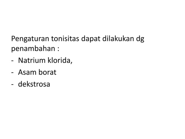Perhitungan Tonisitas (Tonicity calculation) in sterile formulation.pptx