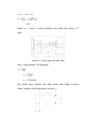 Perhitungan turbin propeller poros horizontal | DOCX