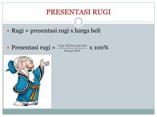Perhitungan untung dan rugi | PPTX