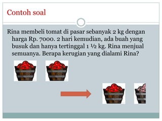 Perhitungan untung dan rugi | PPTX