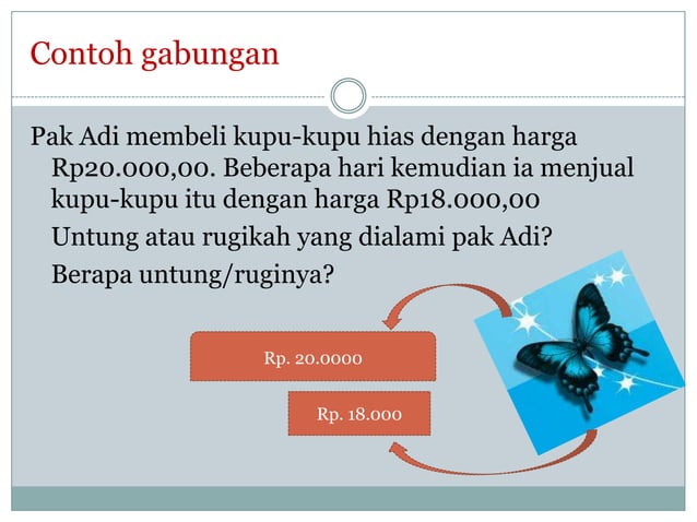 Perhitungan untung dan rugi | PPTX