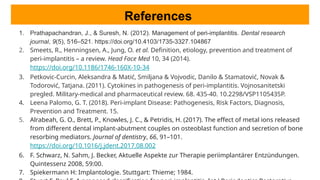 Peri-implantitis periodontal health pathogenesis | PPTX