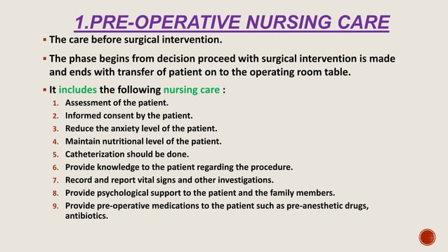 Peri-operative Nursing/Anesthesia/Pain Management | PPTX | Surgery ...