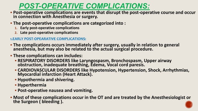 Peri-operative Nursing/Anesthesia/Pain Management | PPTX | Surgery ...