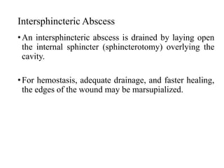 Perianal abscess | PPTX
