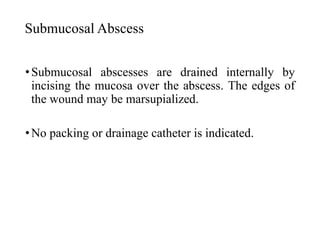 Perianal abscess | PPTX