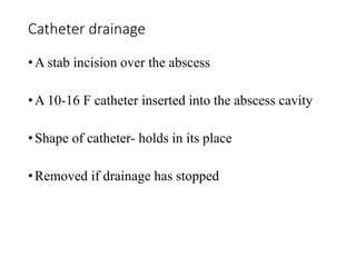 Perianal abscess | PPTX