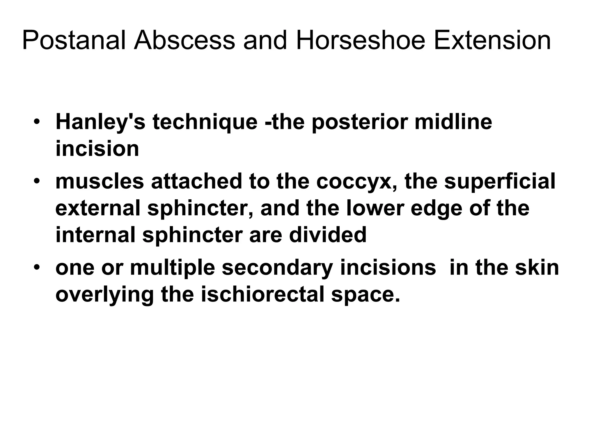 ANORECTAL ANATOMY & PERIANAL SEPSIS | PPTX