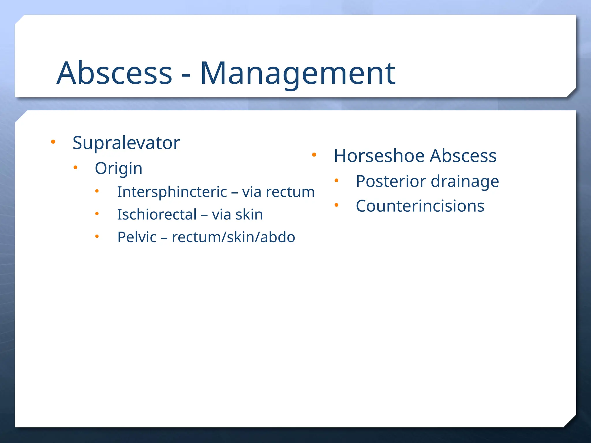 Perianal Abscess and Fistula in ano disease | PPTX
