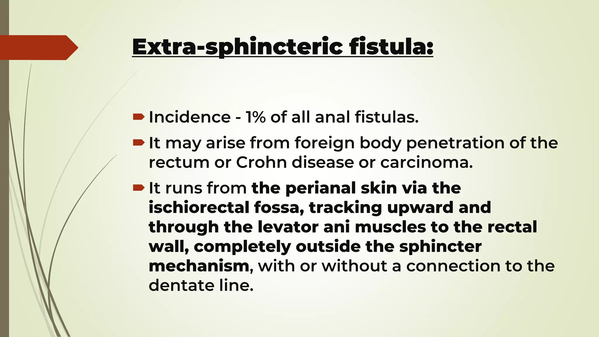 Perianal fistula (fistula in ano) | PPTX