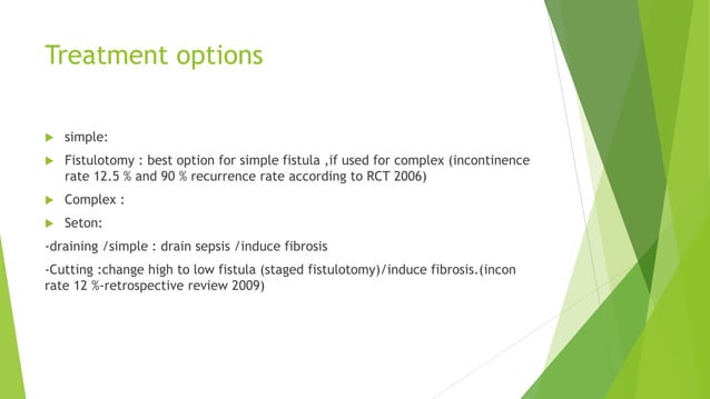 Perianal fistula disease.pptx | Digestive Disorders | Diseases and ...