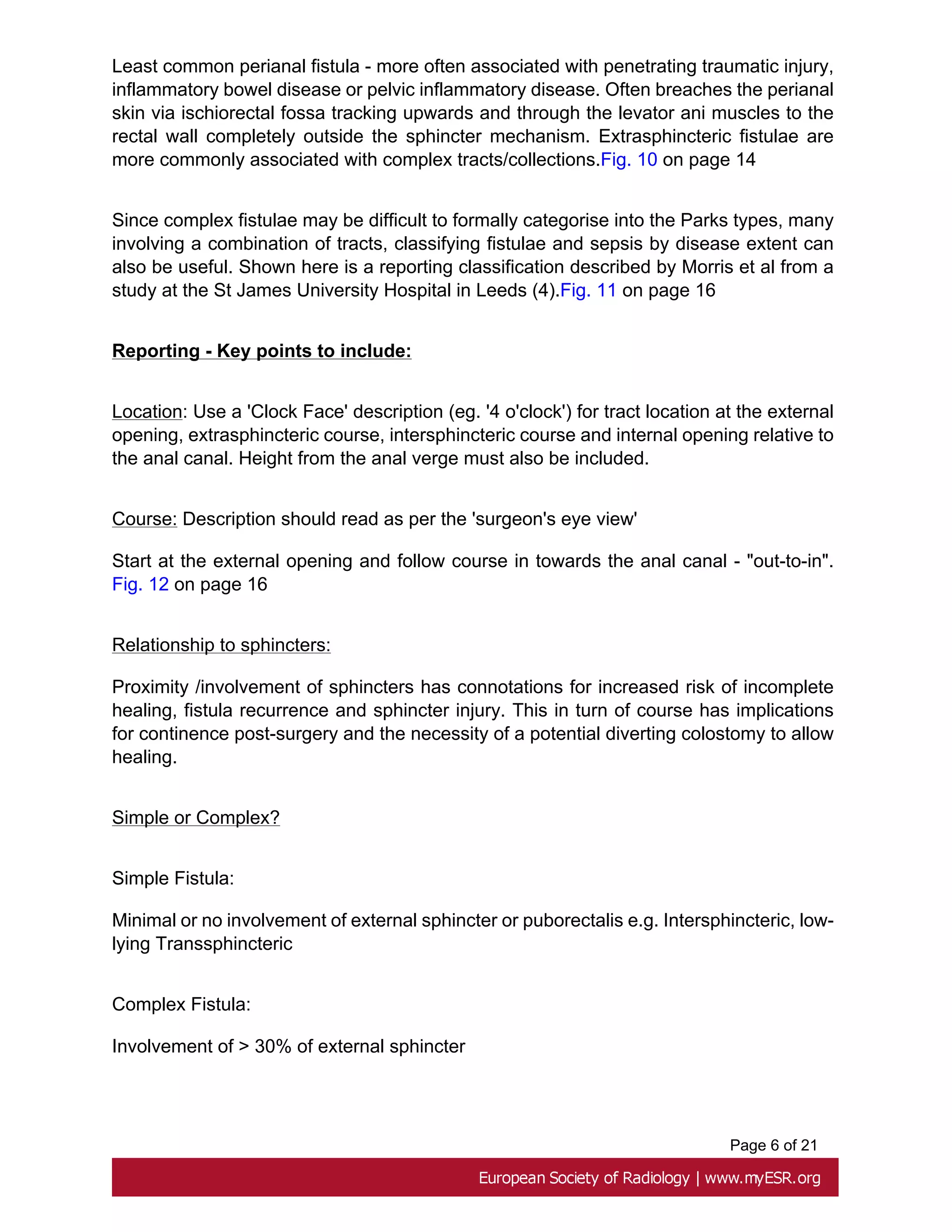Perianal fistula on mri | PDF