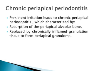 Periapical periodonitis | PPTX