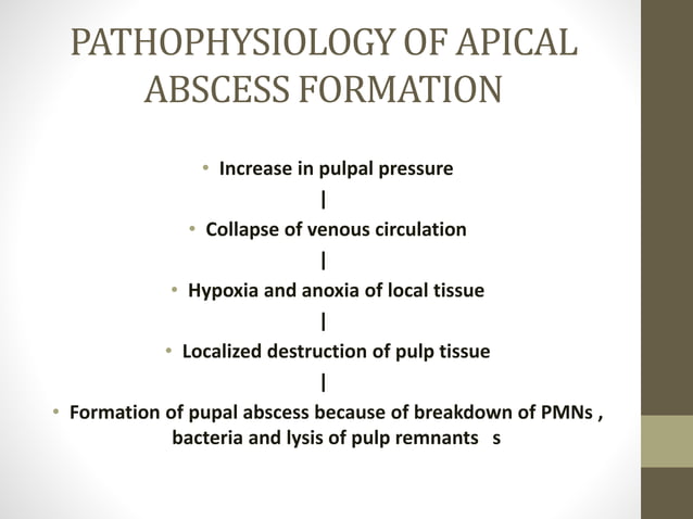 Periapical Abscess.pptx | Dental Health | Diseases and Conditions