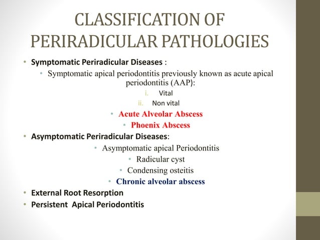 Periapical Abscess.pptx | Dental Health | Diseases and Conditions