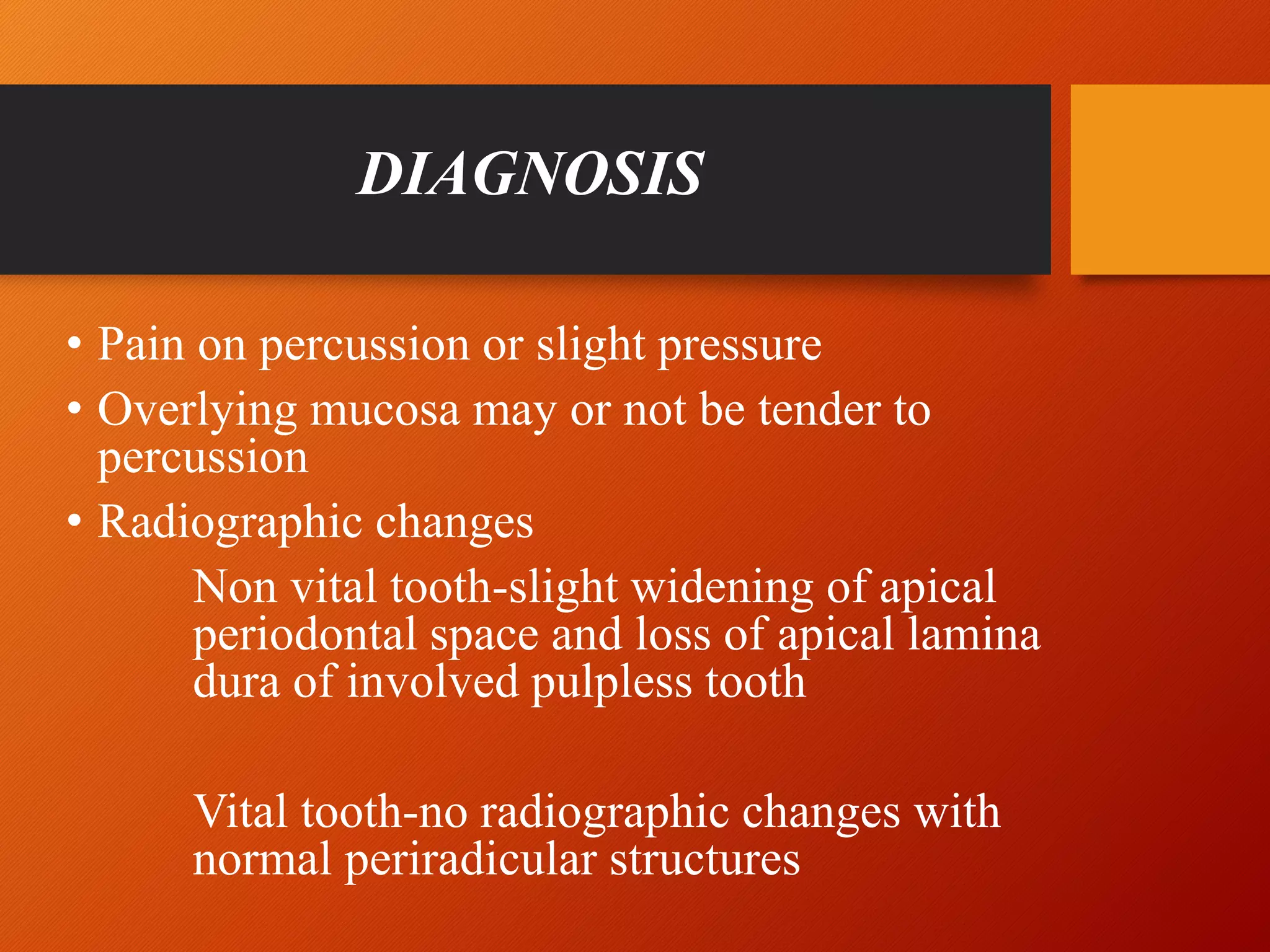 Periapical diseases and classification | PPTX