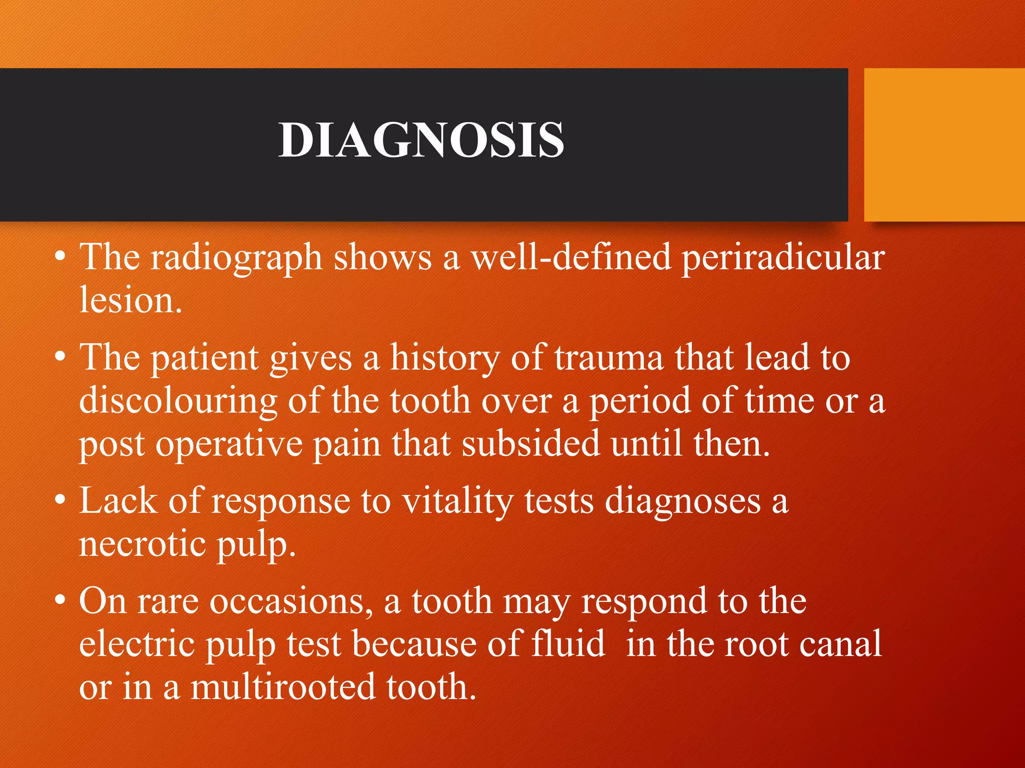 Periapical diseases and classification | PPTX