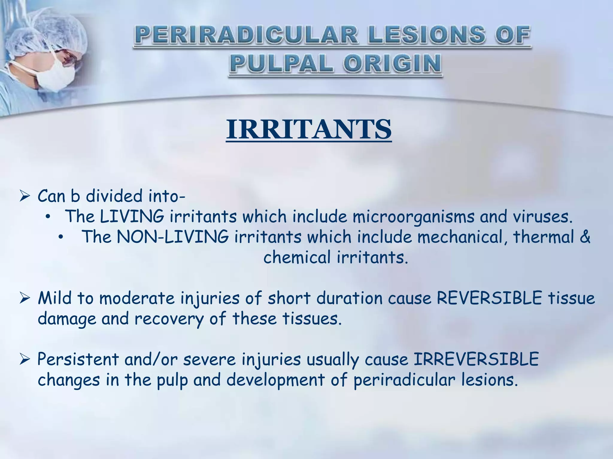 Periapical pathology | PPTX