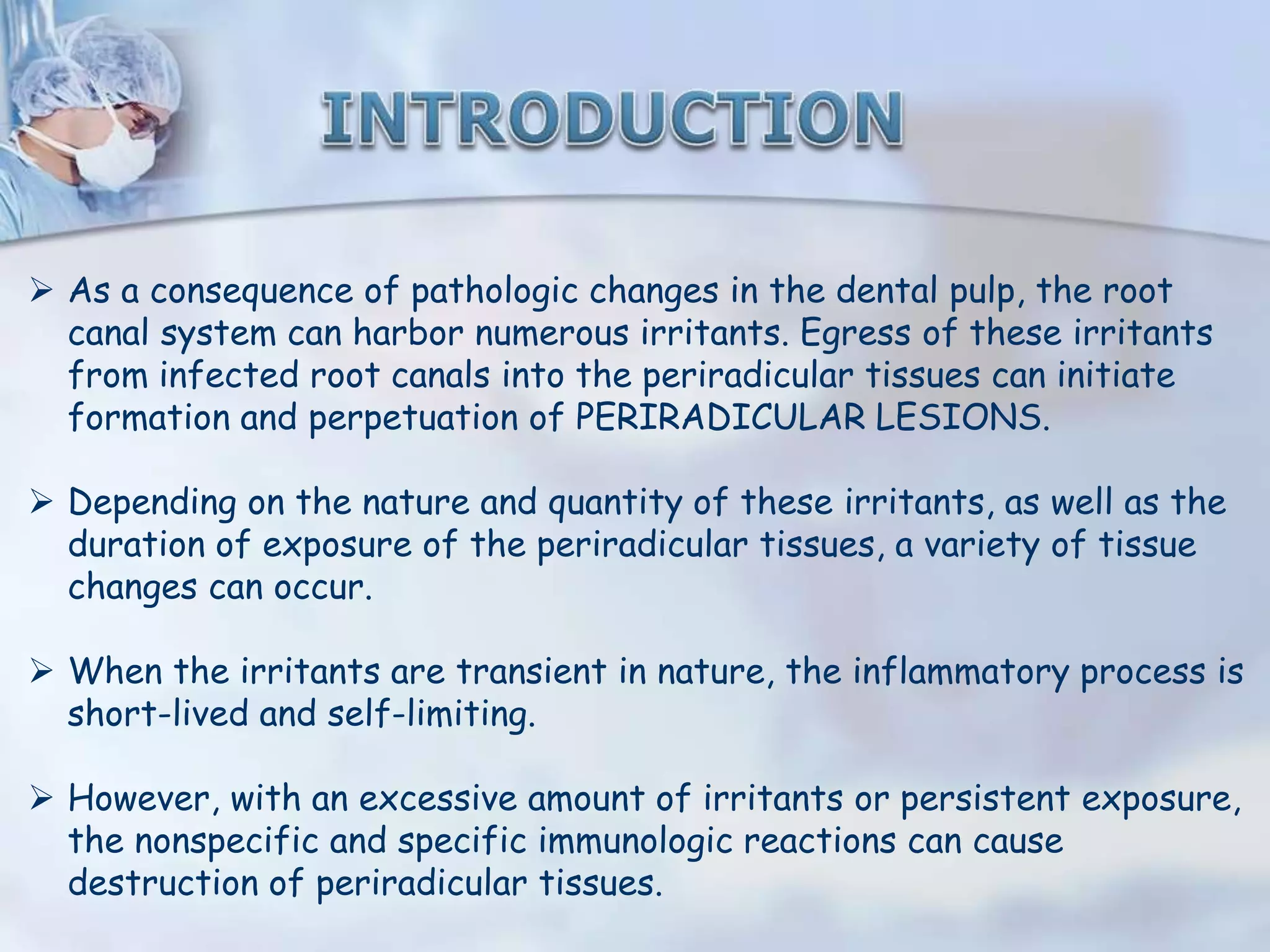 Periapical pathology | PPTX