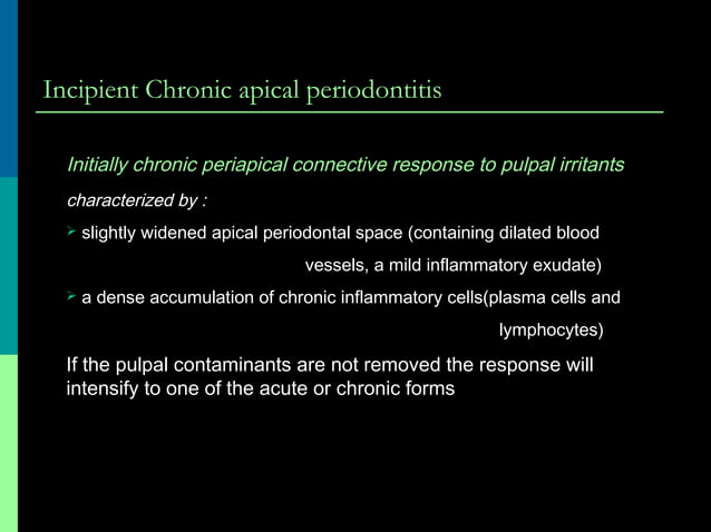 Periapical pathology 22 (1) | PPT | Dental Health | Diseases and Conditions