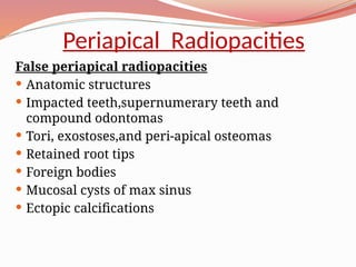 periapical & pericoronal radiopacity.pptx