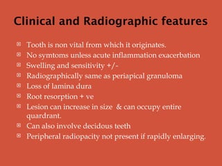 Tooth periapical radiolucencies and radiopacities.pptx