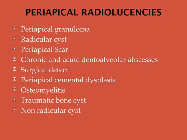 Tooth periapical radiolucencies and radiopacities.pptx