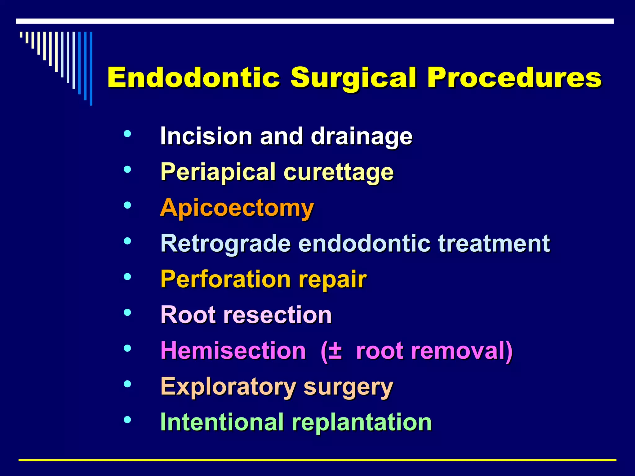 Periapical surgery | PPT