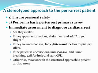 Peri arrest scenario in pregnancy | PPT