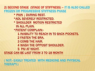 Periarthritis shoulder | PPTX