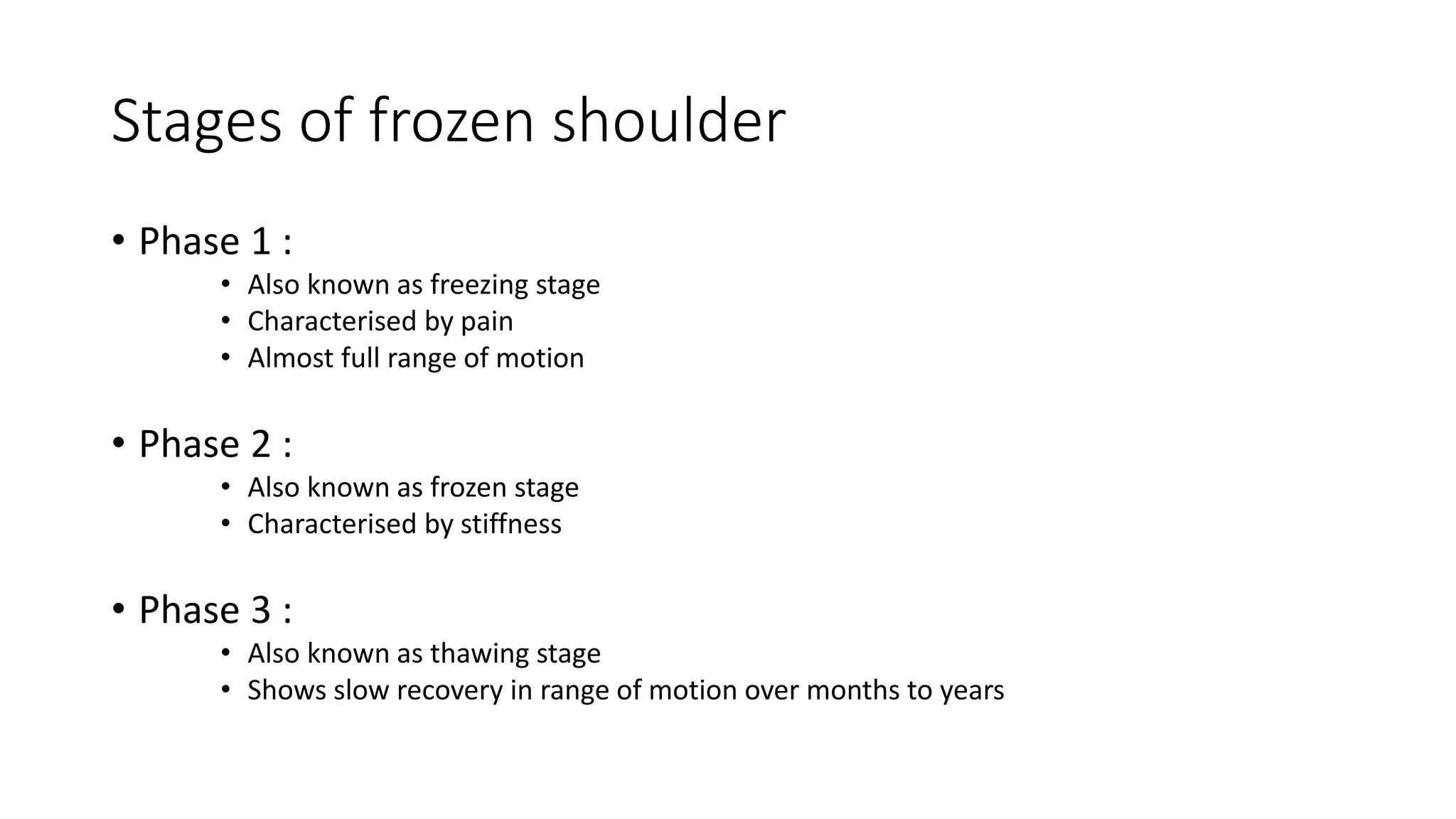 Peri arthritis shoulder | PPTX