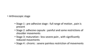 Peri arthritis shoulder | PPTX