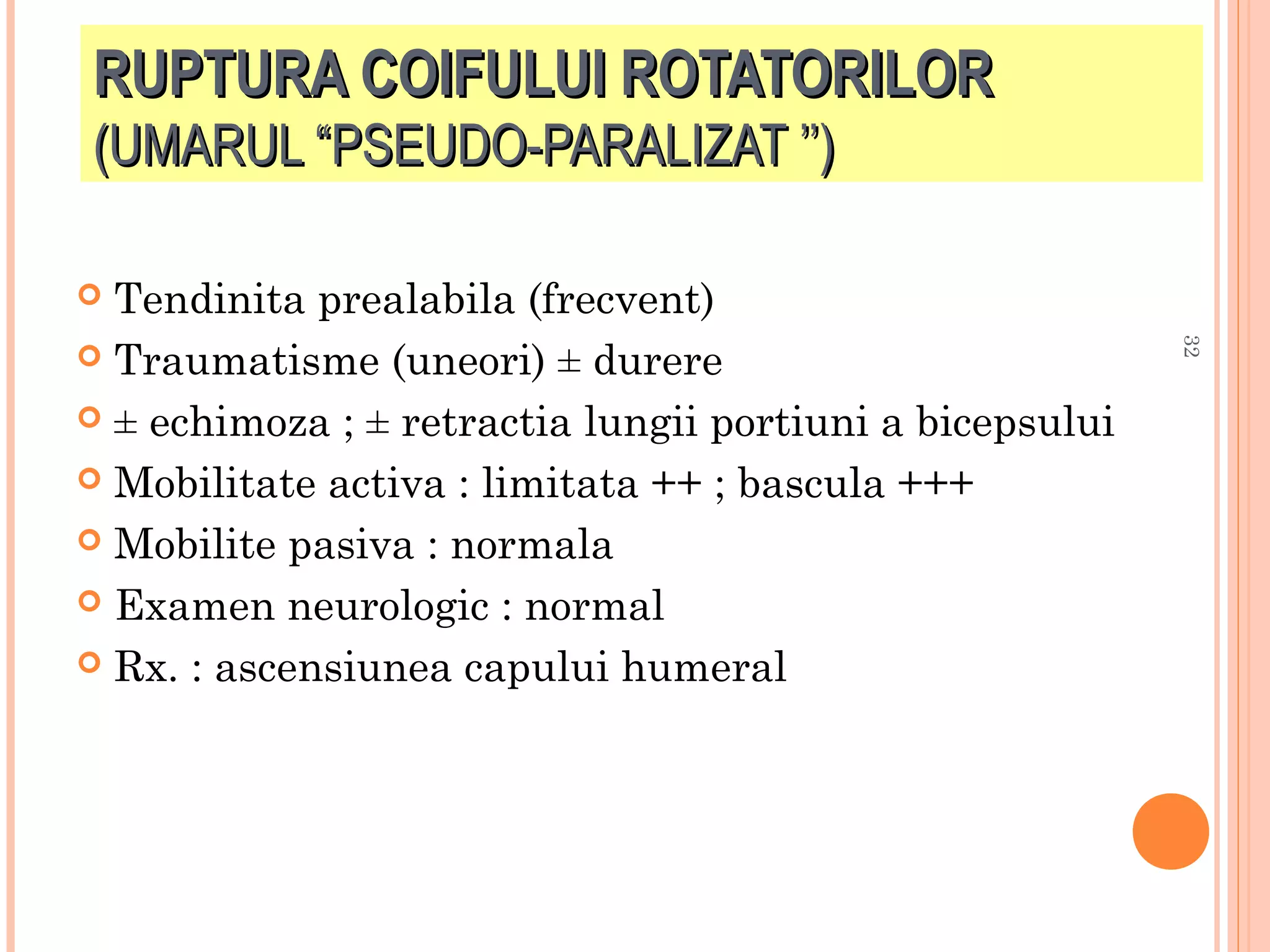 Periartrita scapulo humerala | PPT