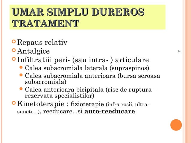 Periartrita scapulo humerala | PPT