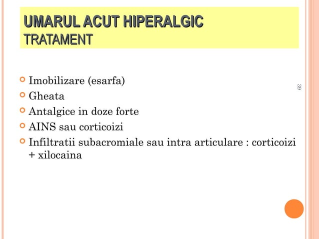 Periartrita scapulo humerala | PPT