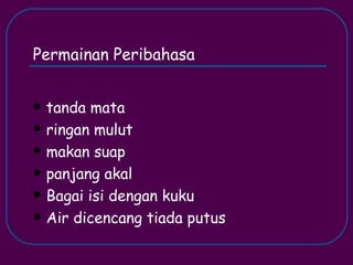 Peribahasa | PPT
