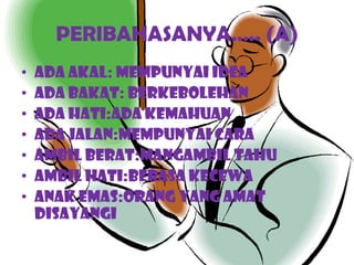Peribahasa | PPTX